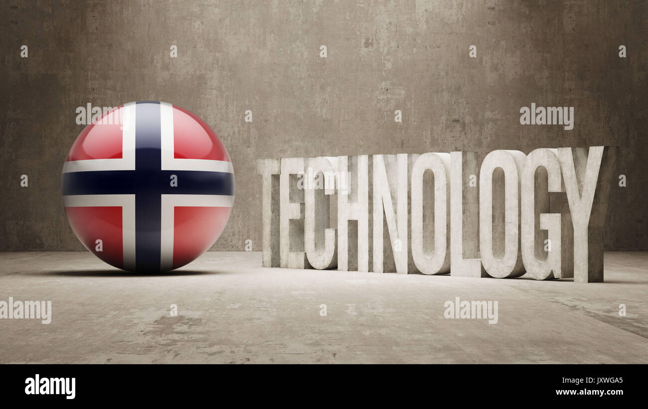 Norway High Resolution Technology Concept Stock Photo - Alamy