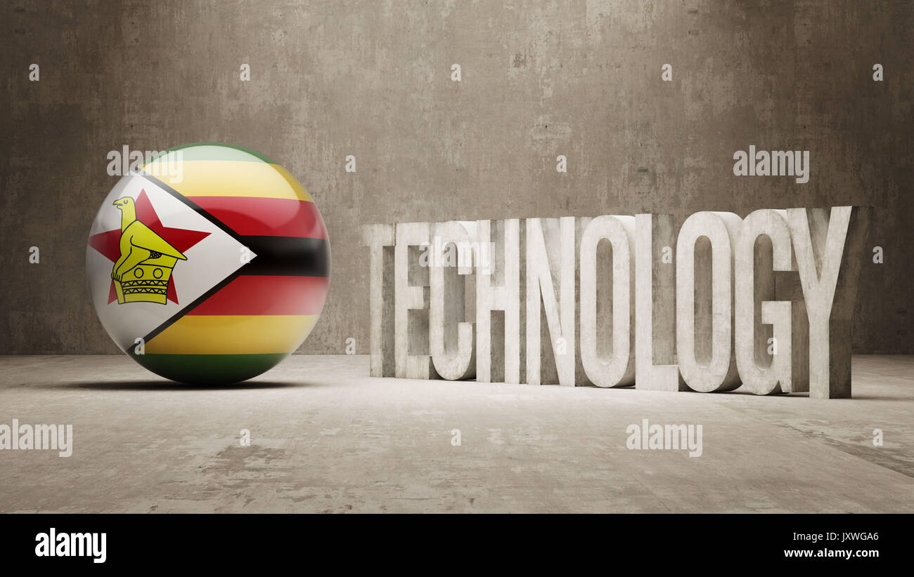 Zimbabwe High Resolution Technology Concept Stock Photo - Alamy