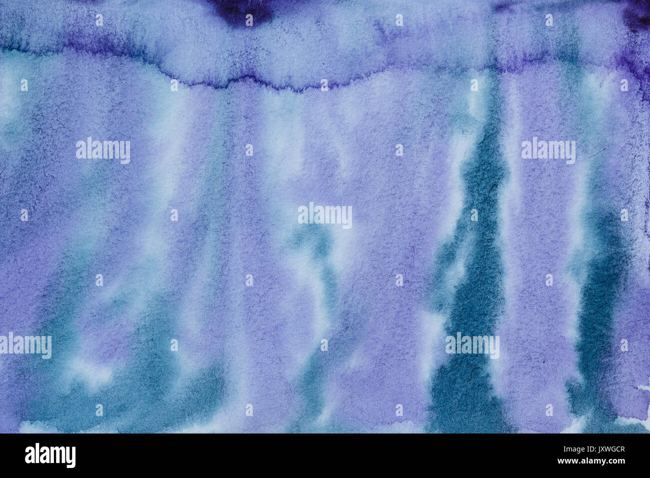 Ultramarine blue watercolor abstraction background. Gradient watercolor ...