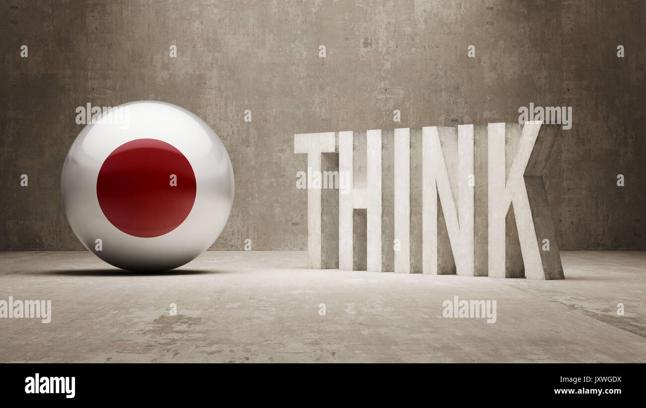 Japan High Resolution Think Concept Stock Photo - Alamy