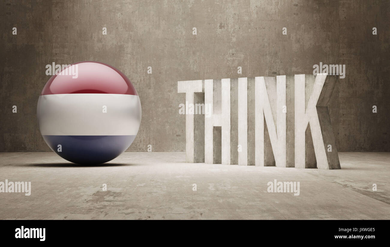 Netherlands High Resolution Think Concept Stock Photo - Alamy