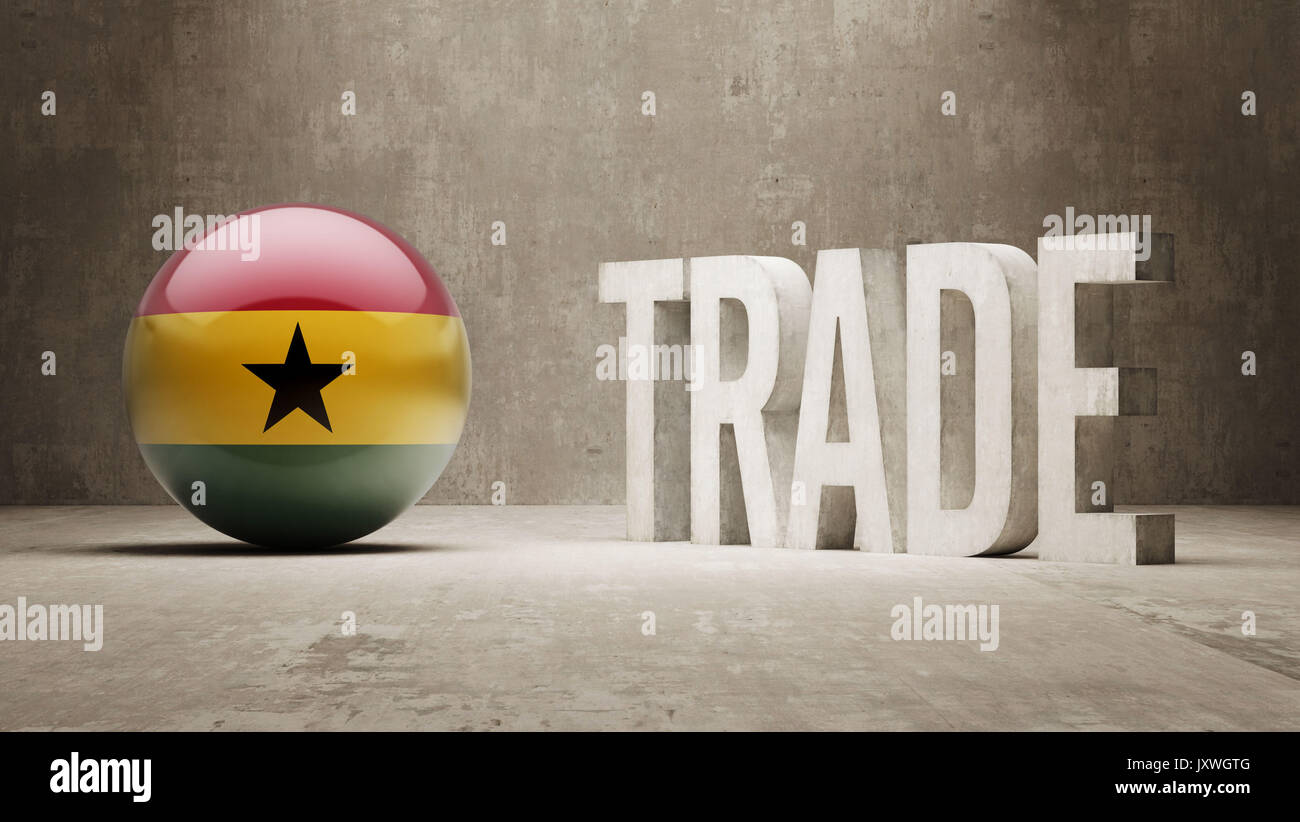 Ghana High Resolution Trade Concept Stock Photo - Alamy