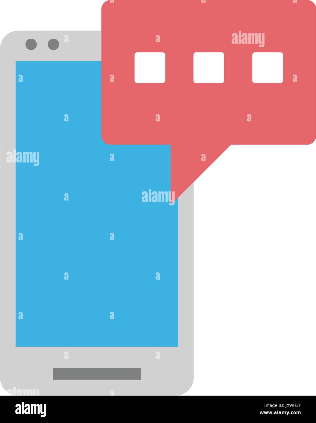 smartphone texting icon image Stock Vector Image & Art - Alamy