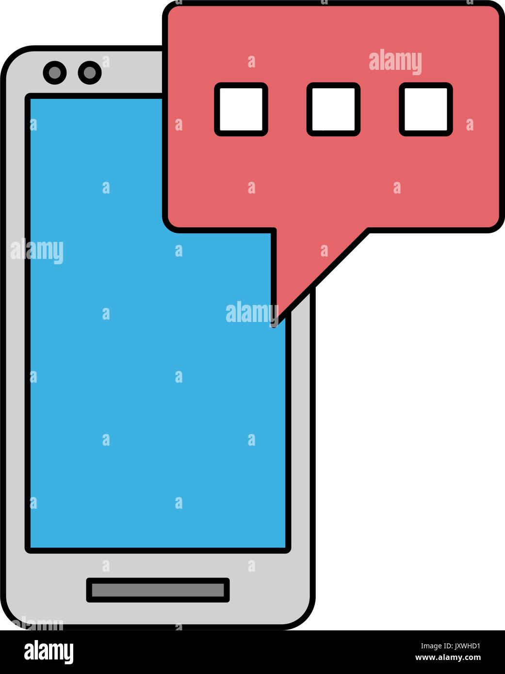 Texting digital Stock Vector Images - Alamy