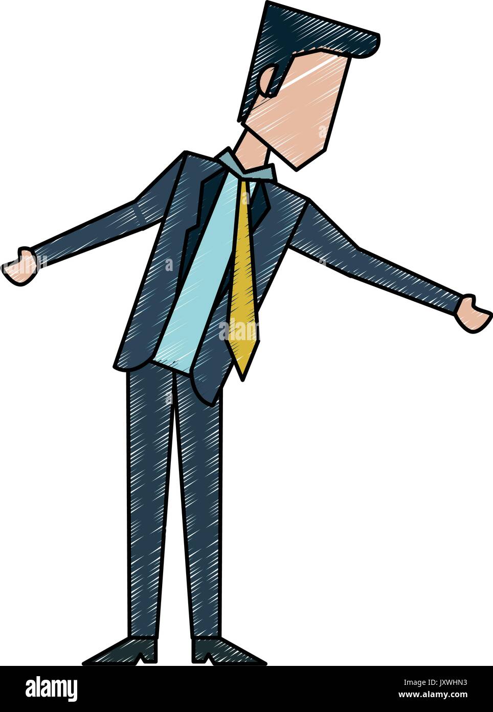 businessman vector illustration Stock Vector Image & Art - Alamy