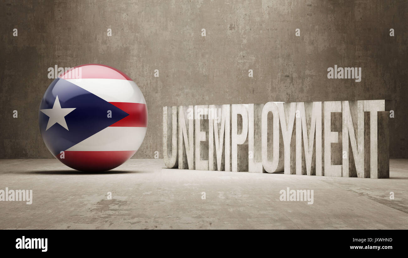 Puerto Rico High Resolution Unemployment Concept Stock Photo - Alamy