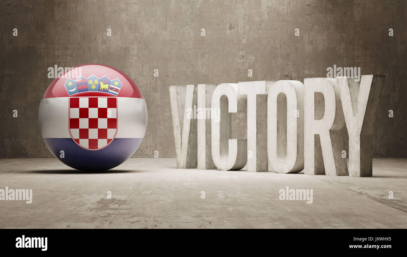 National flag croatia place text hi-res stock photography and images ...