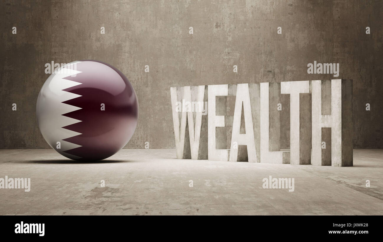 Qatar High Resolution Wealth Concept Stock Photo - Alamy