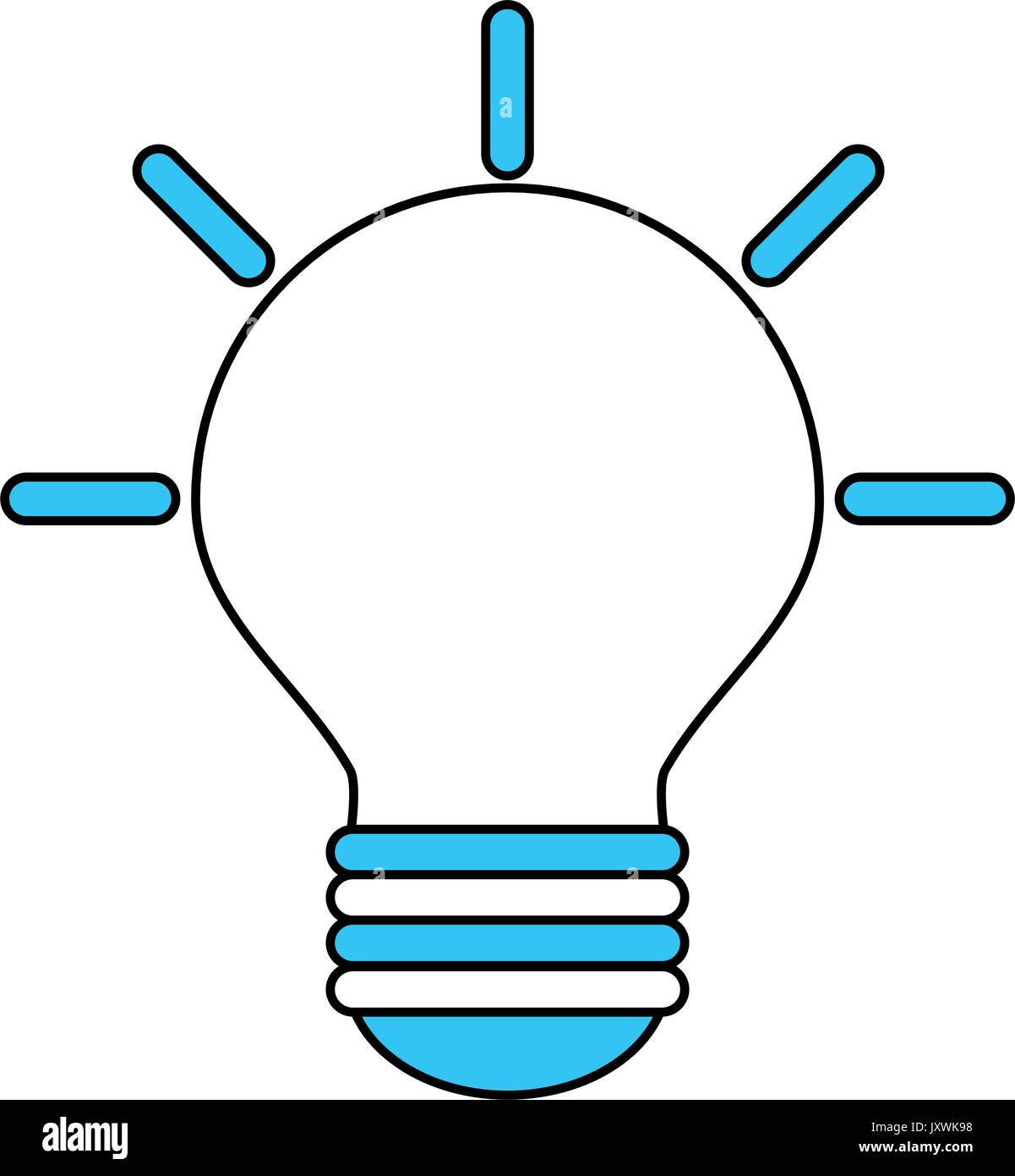 light bulb vector illustration Stock Vector Image & Art - Alamy