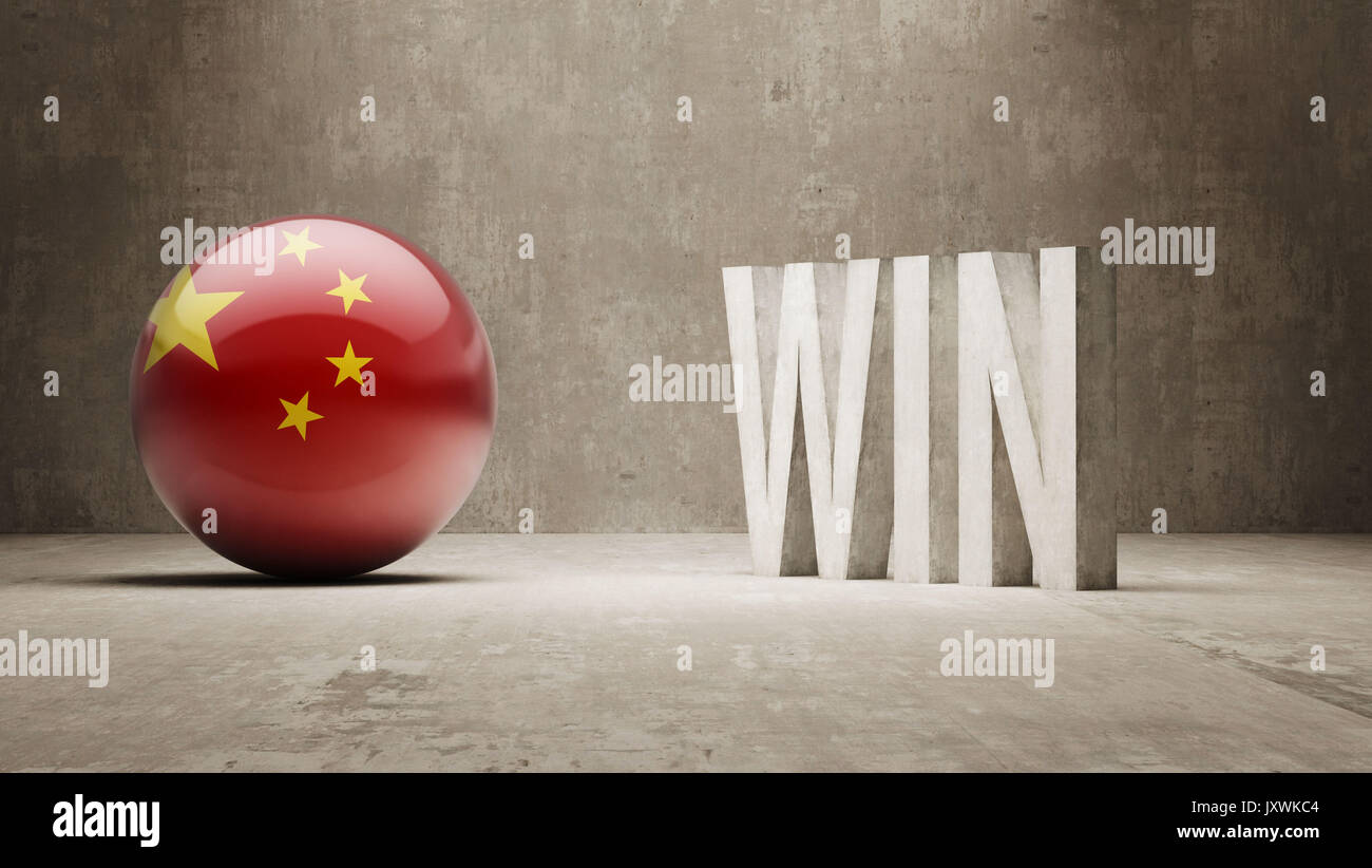 China High Resolution Win Concept Stock Photo - Alamy