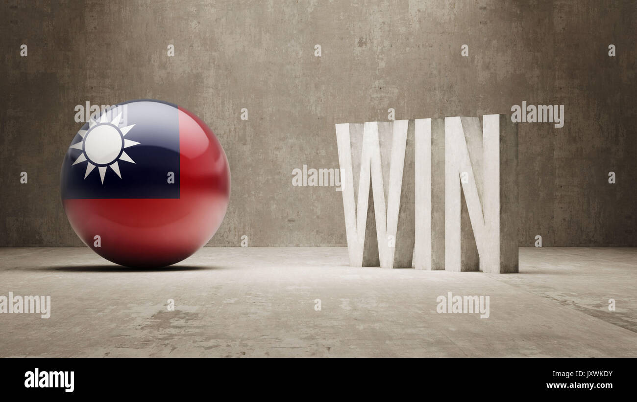 Taiwan High Resolution Win Concept Stock Photo - Alamy