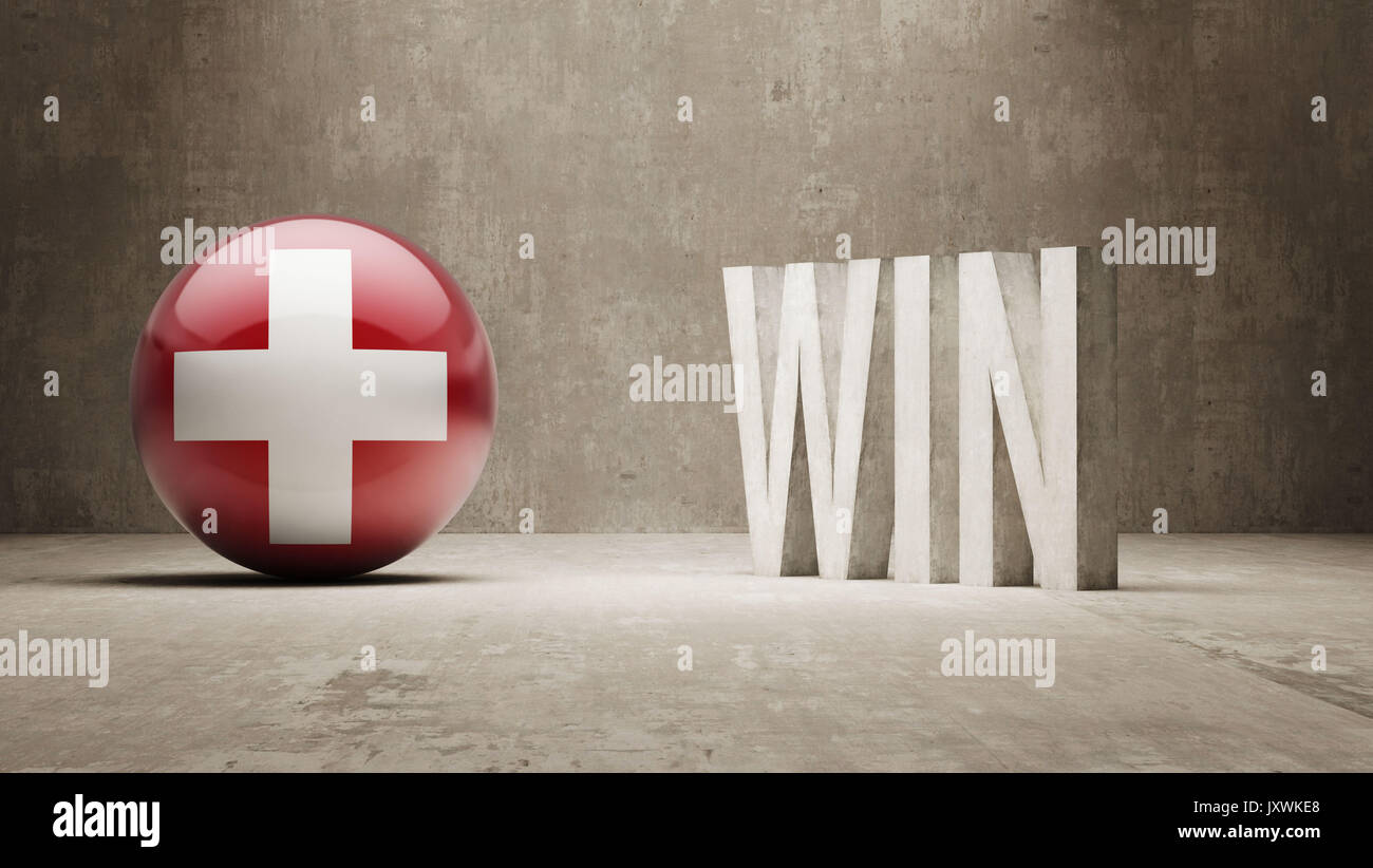 Switzerland High Resolution Win Concept Stock Photo - Alamy