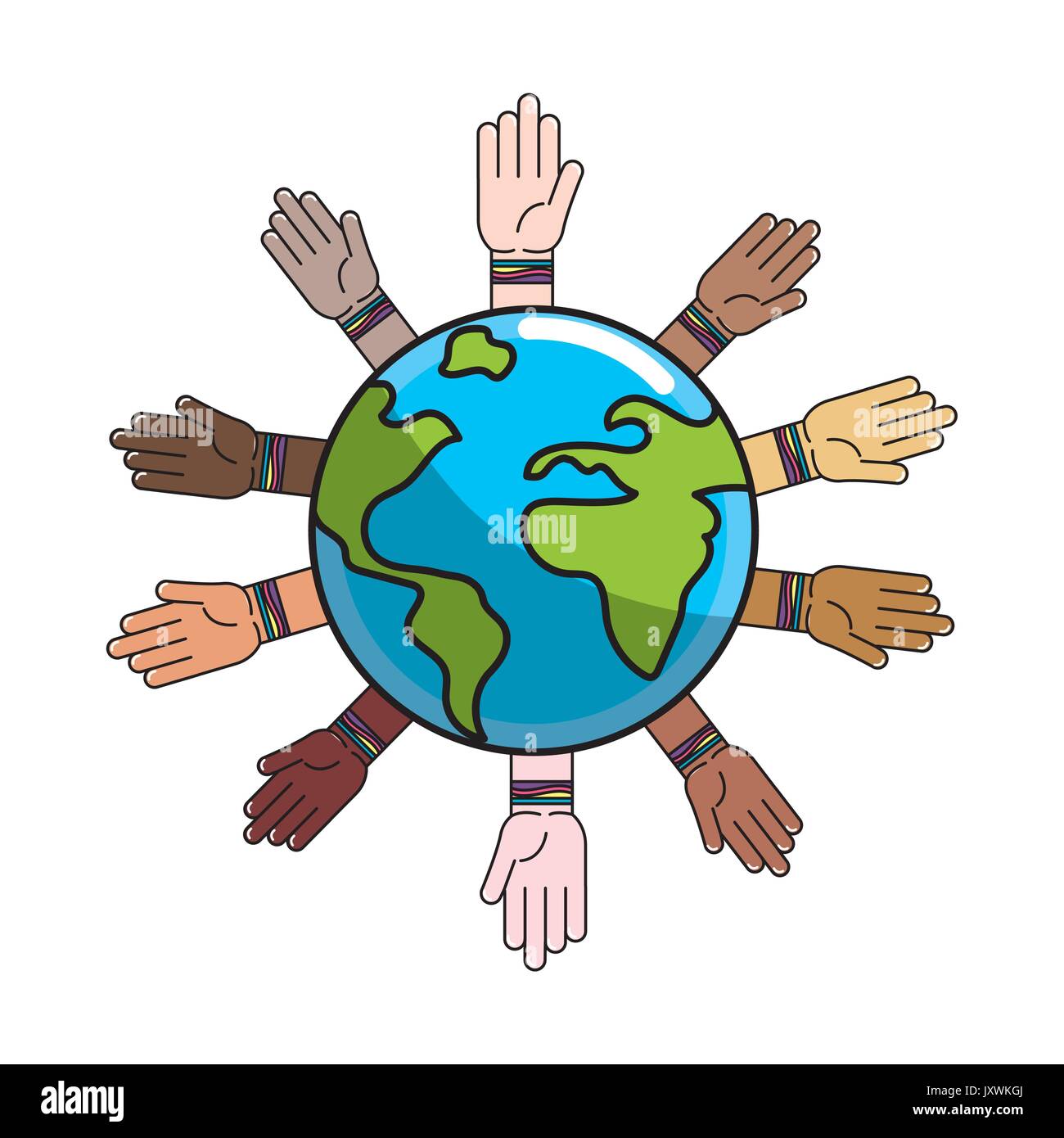 Peaceful liberation Stock Vector Images - Alamy