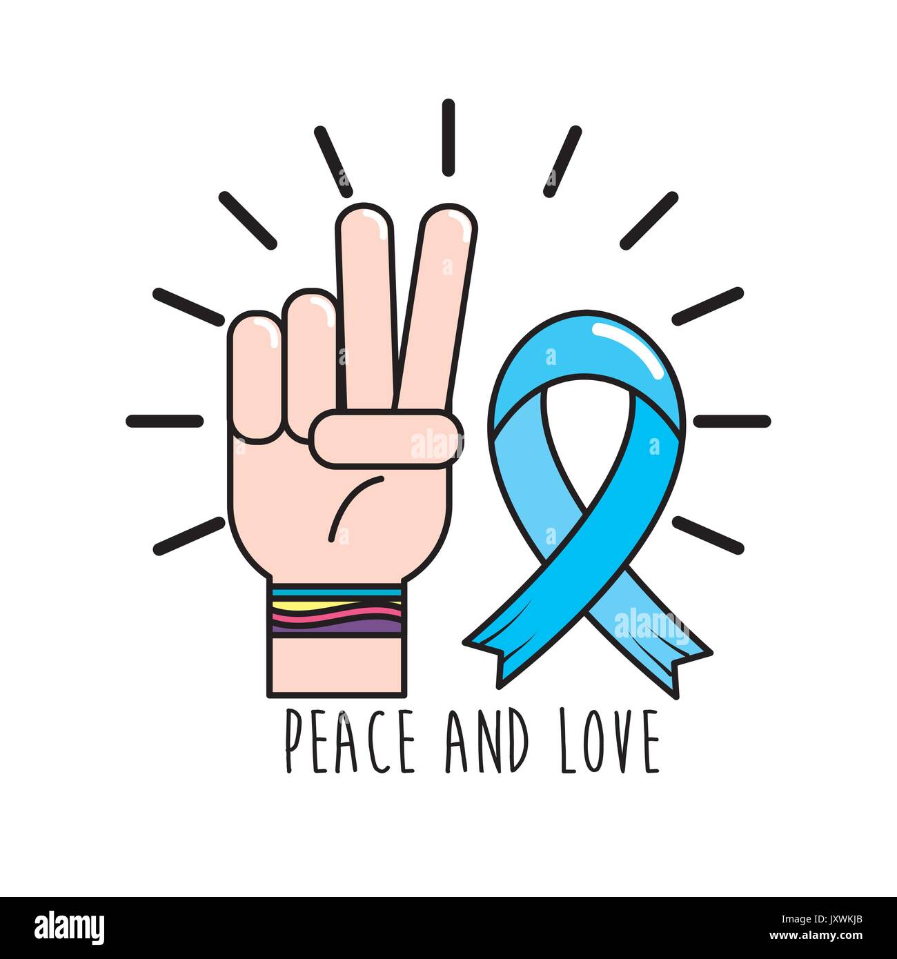 global peace symbol to spirit harmony Stock Vector Image & Art - Alamy