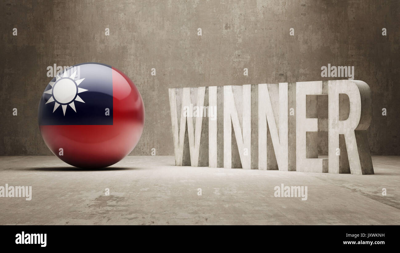 Taiwan High Resolution Winner Concept Stock Photo - Alamy