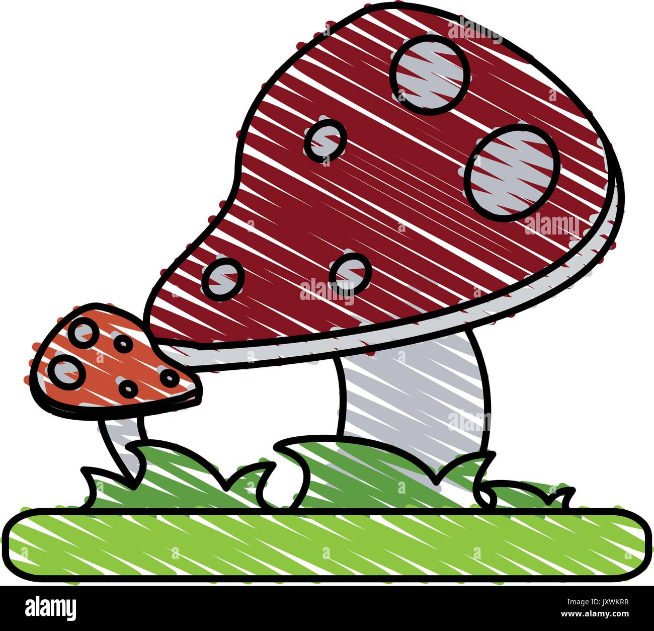 mushroom vector illustration Stock Vector Image & Art - Alamy
