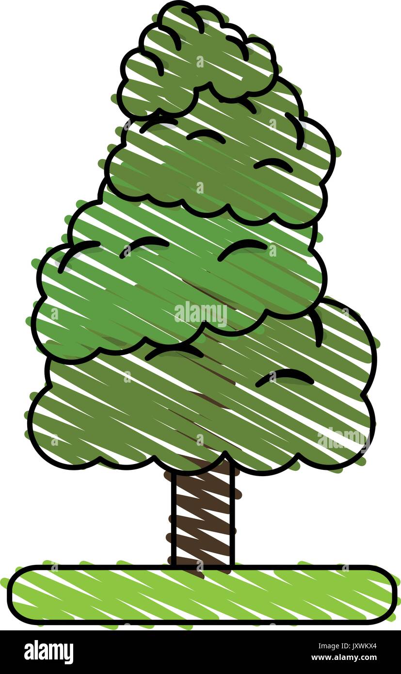 tree vector illustration Stock Vector Image & Art - Alamy