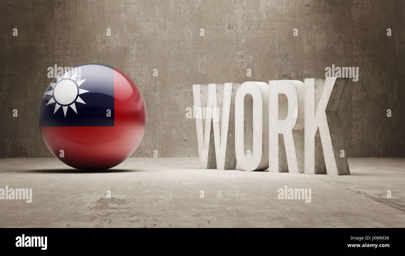 Taiwan High Resolution Work Concept Stock Photo - Alamy