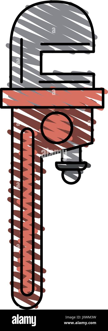 pipe wrench design Stock Vector Image & Art - Alamy