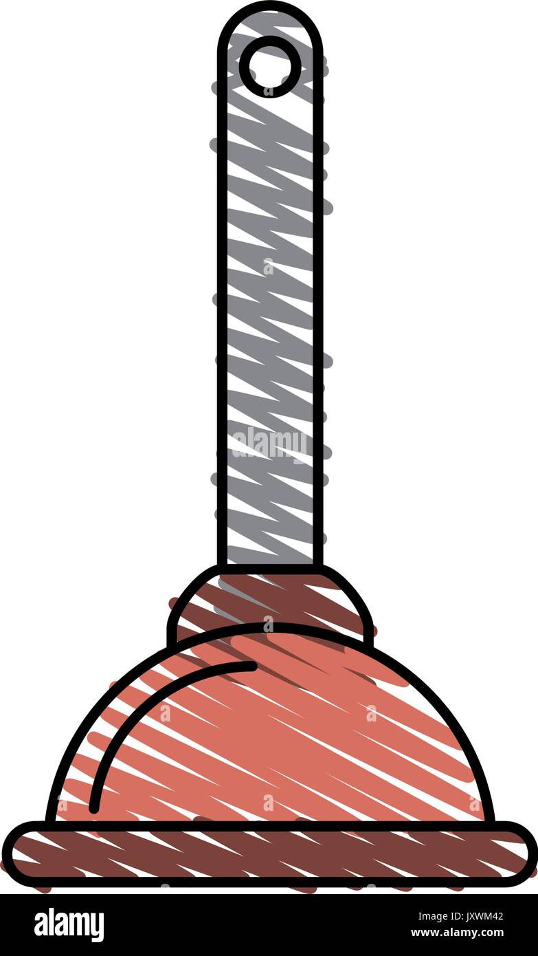 plunger vector illustration Stock Vector Image & Art - Alamy