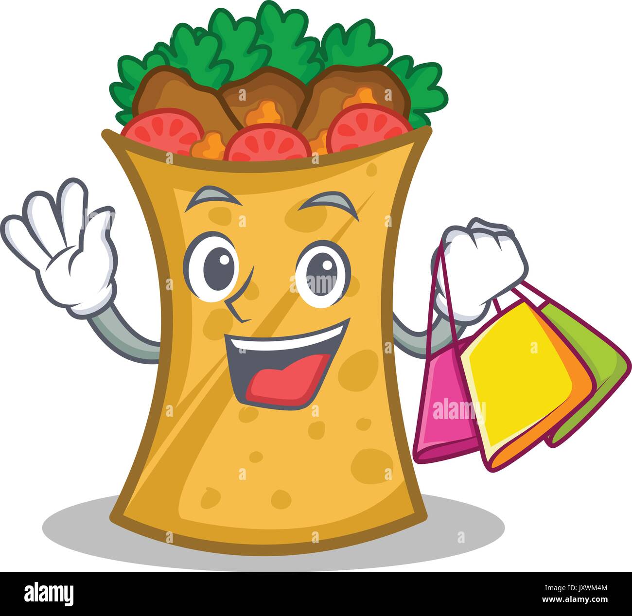 Shopping cheese character cartoon hi-res stock photography and images ...