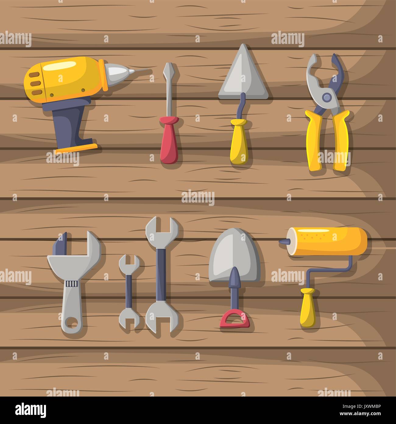 set labor tools to professional employers Stock Vector Image & Art - Alamy