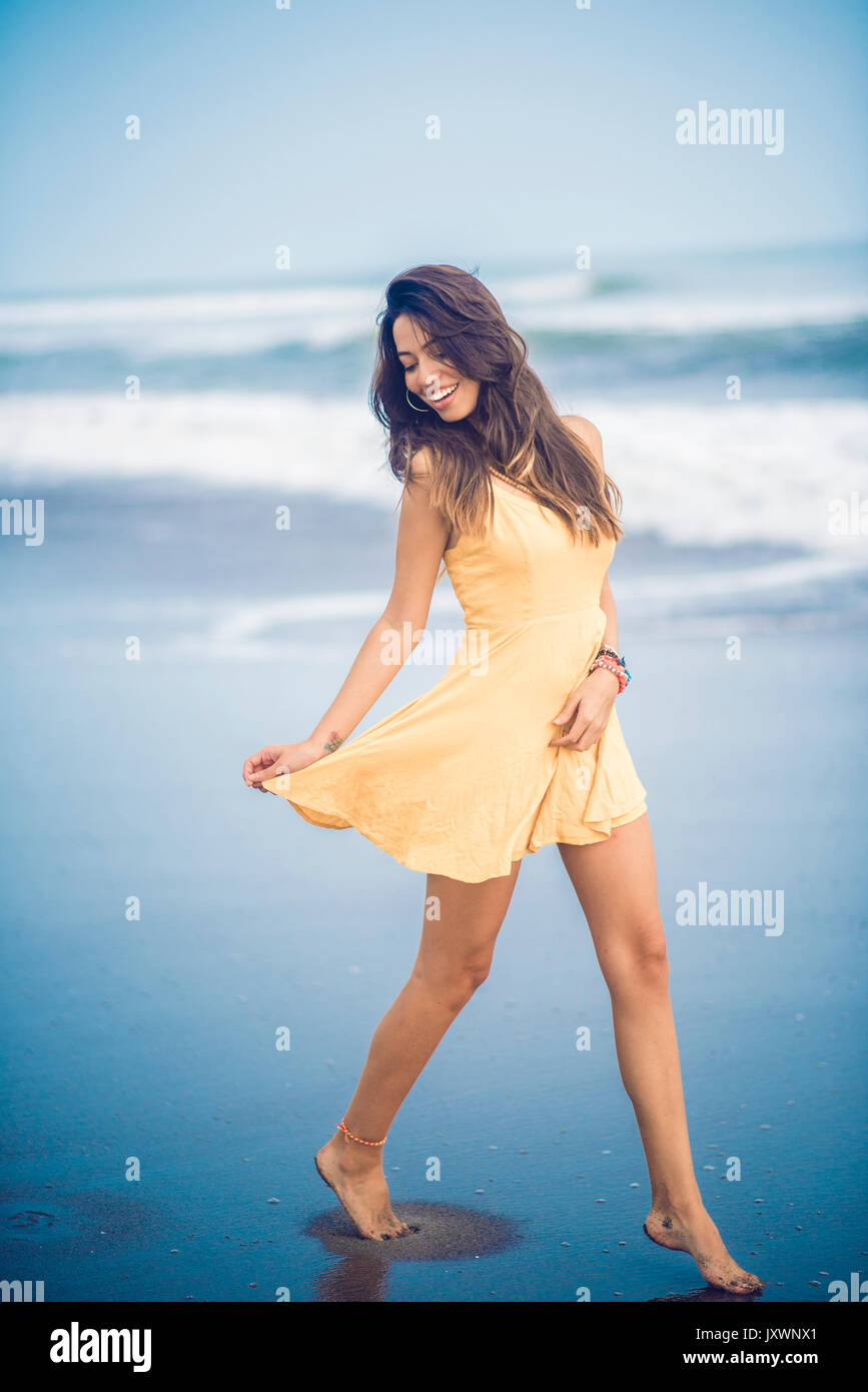 Smile on the ocean Stock Photo - Alamy