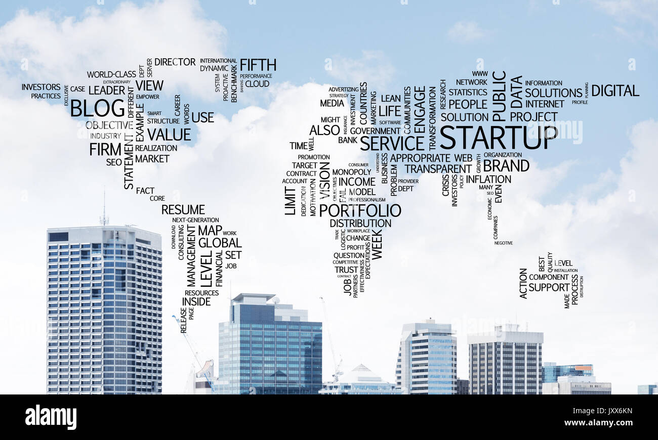 Business globalization concept Stock Photo - Alamy