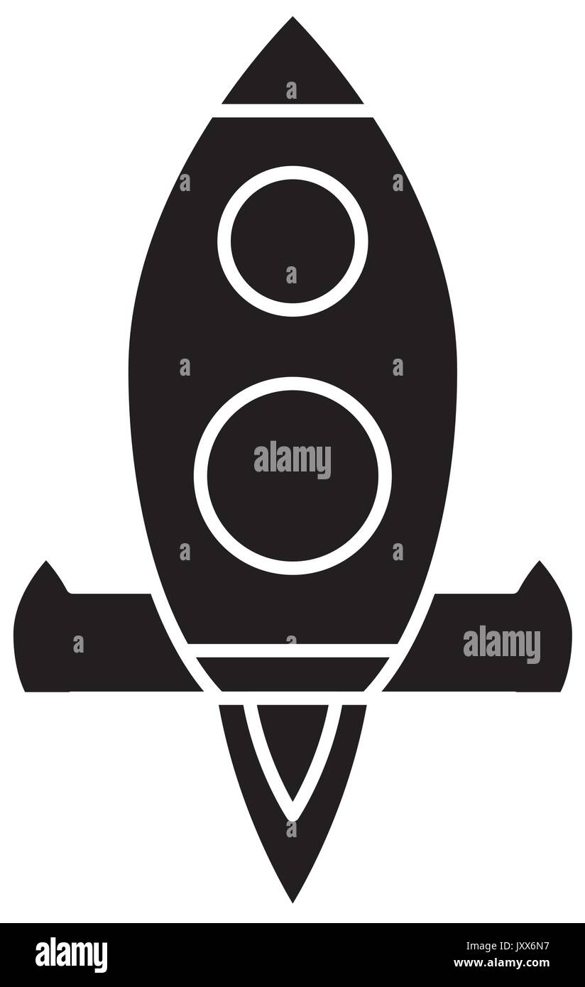 space rocket icon Stock Vector Image & Art - Alamy