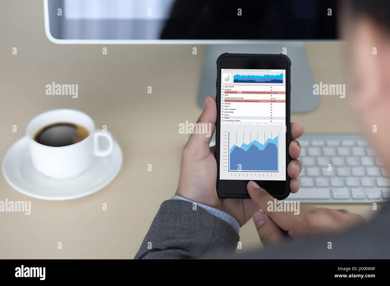 Business Information Technology people work hard Data Analytics ...