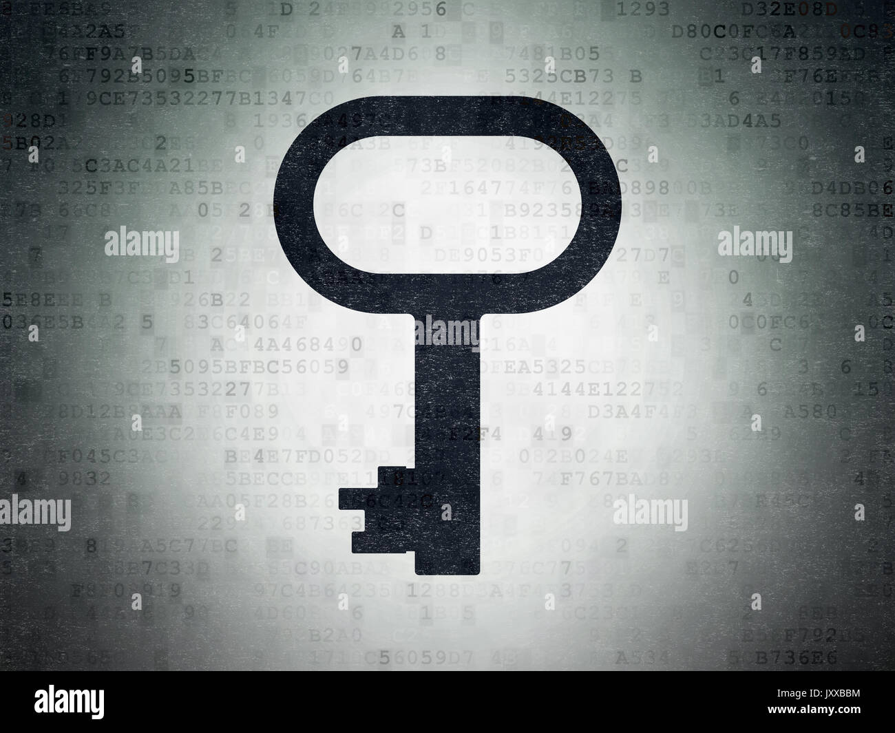 Security concept: Key on Digital Data Paper background Stock Photo - Alamy