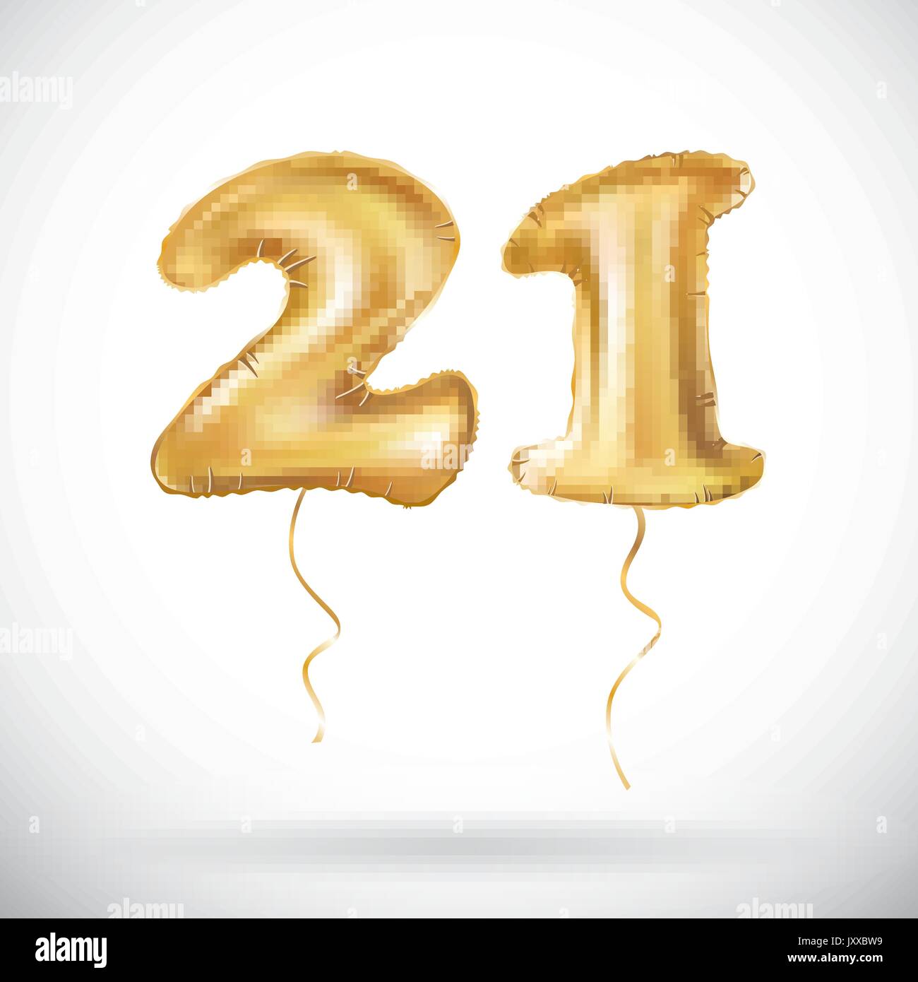 21st birthday balloons hi-res stock photography and images - Alamy