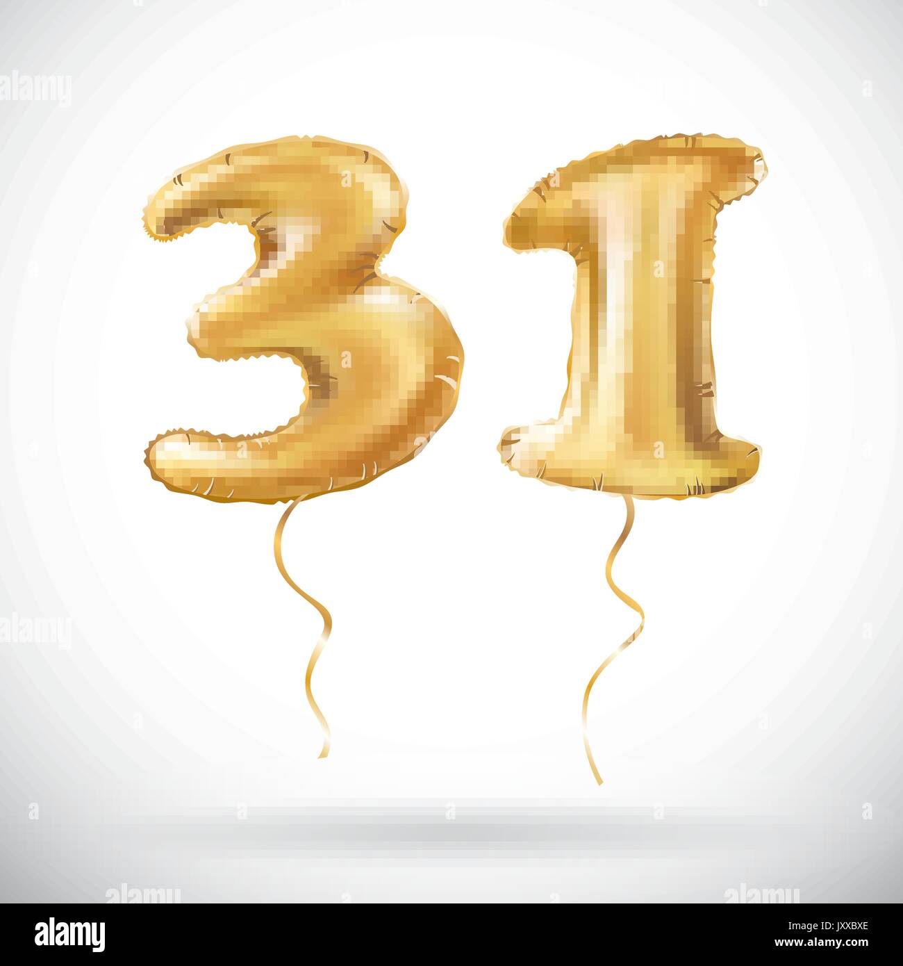 31st birthday celebration Stock Vector Images - Alamy