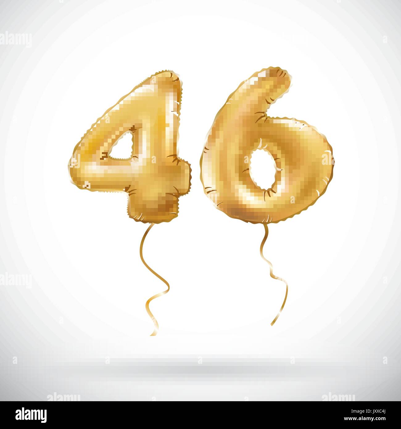 Balloon number 46 Stock Vector Images - Alamy