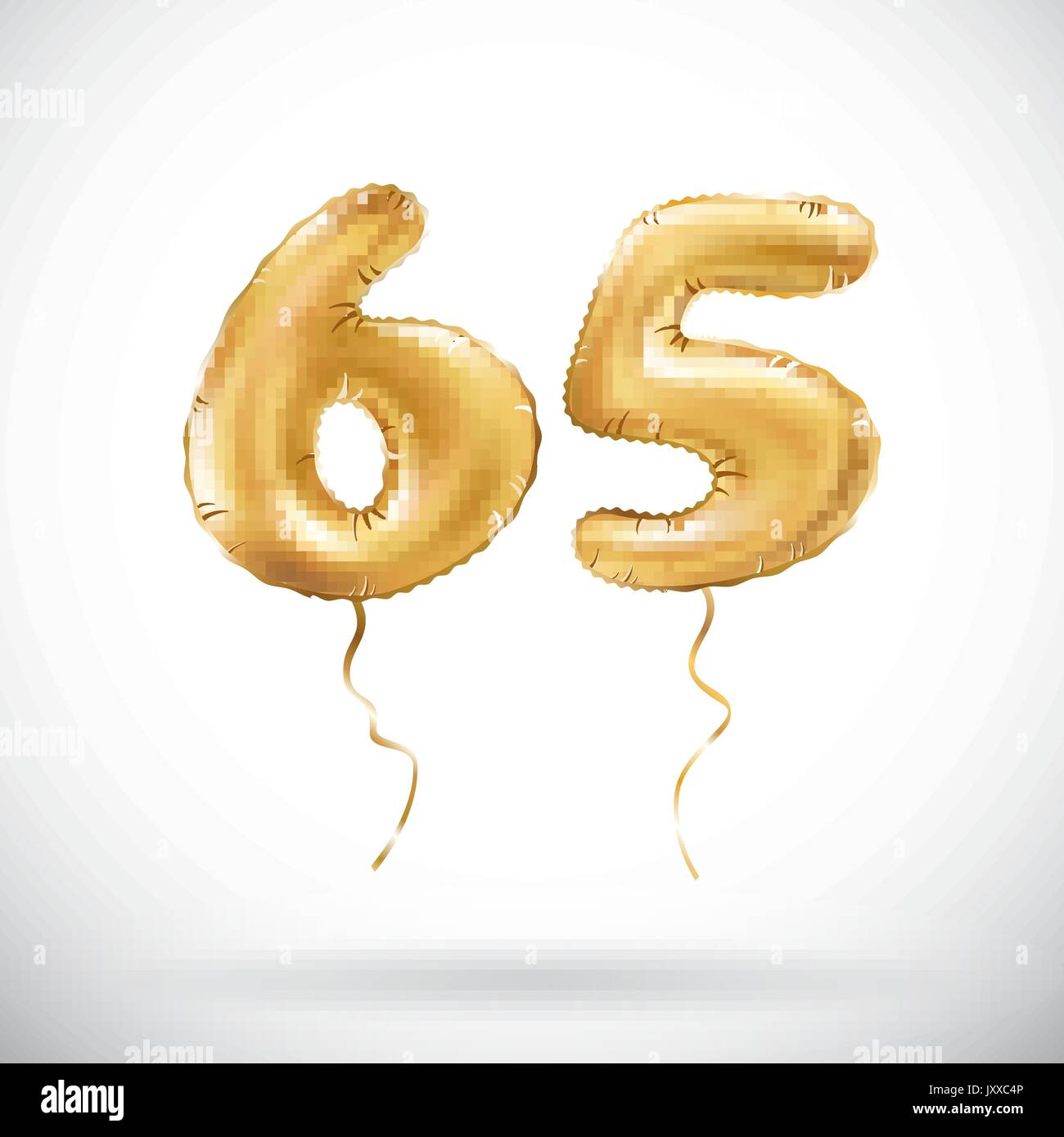 3d number 65 Stock Vector Images - Alamy