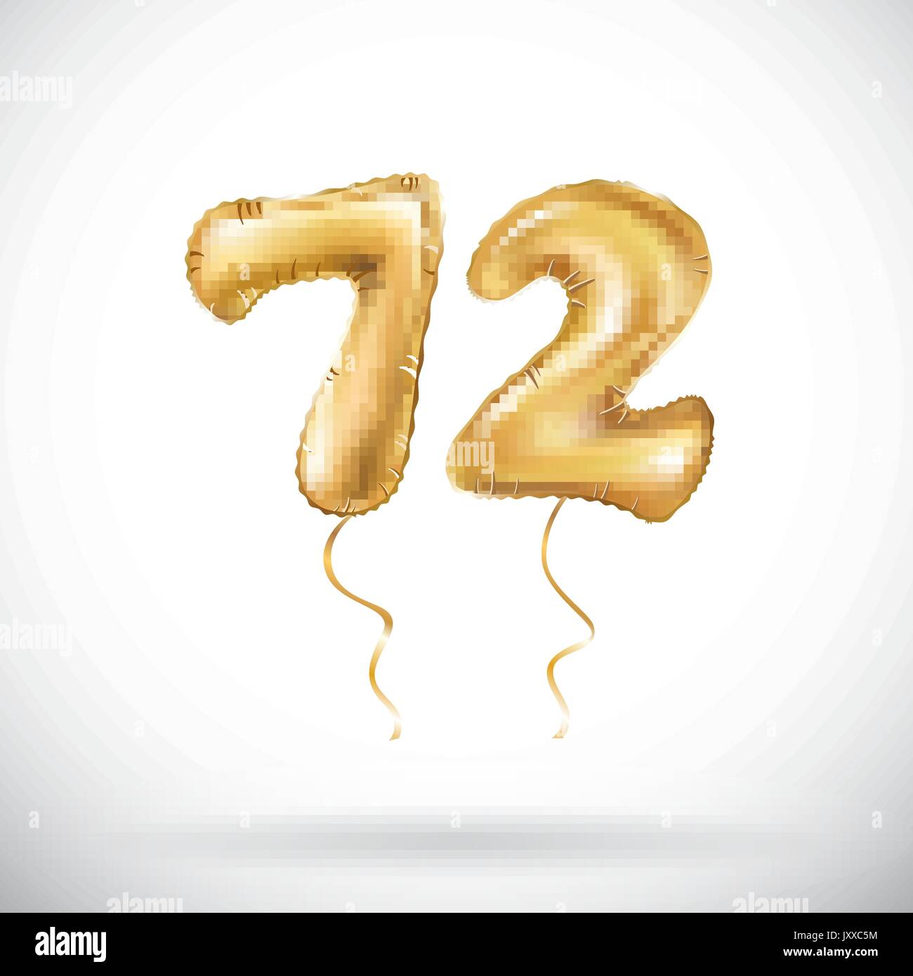 72 birthday logo hi-res stock photography and images - Alamy