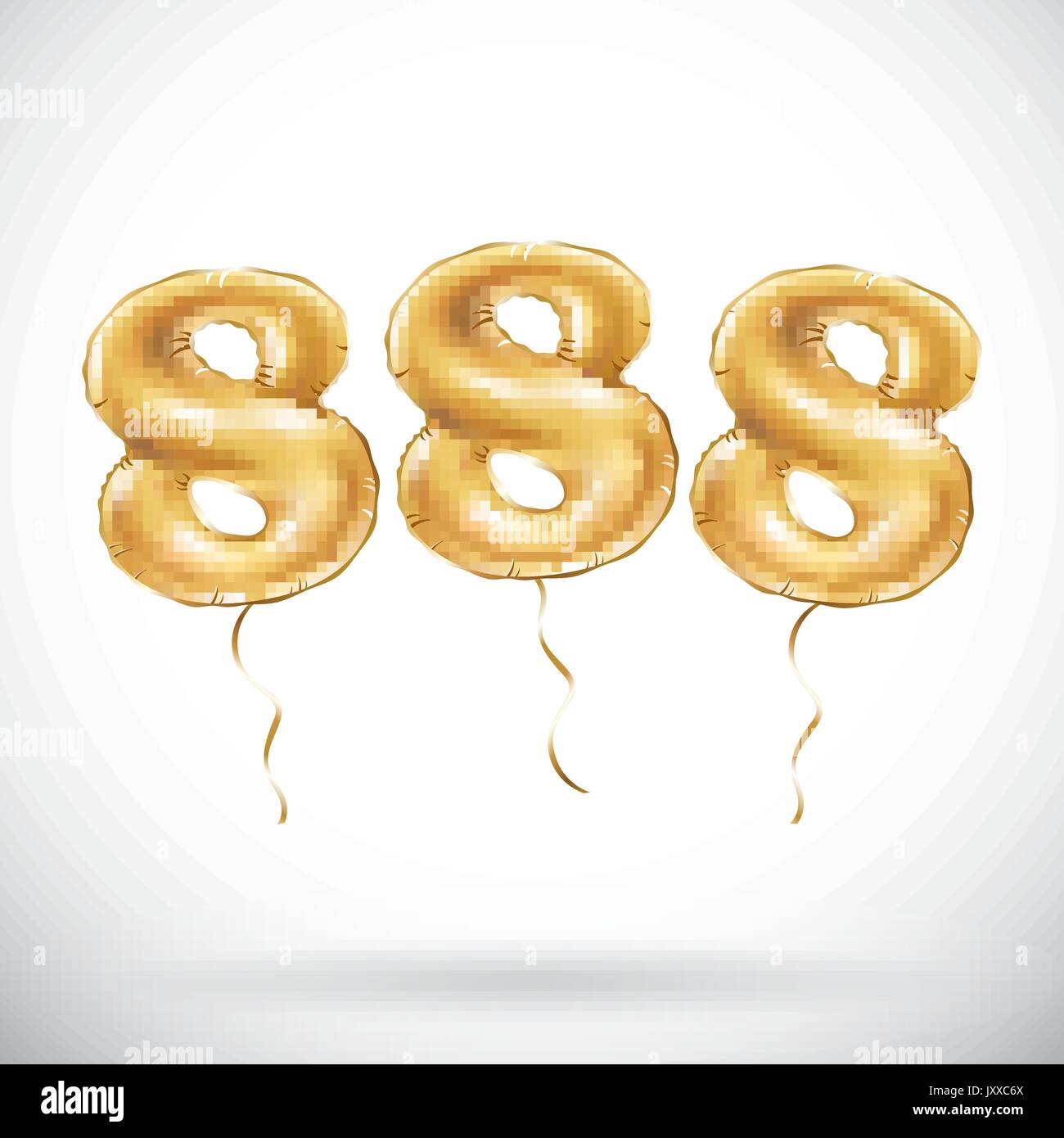 Balloon number 888 hi-res stock photography and images - Alamy