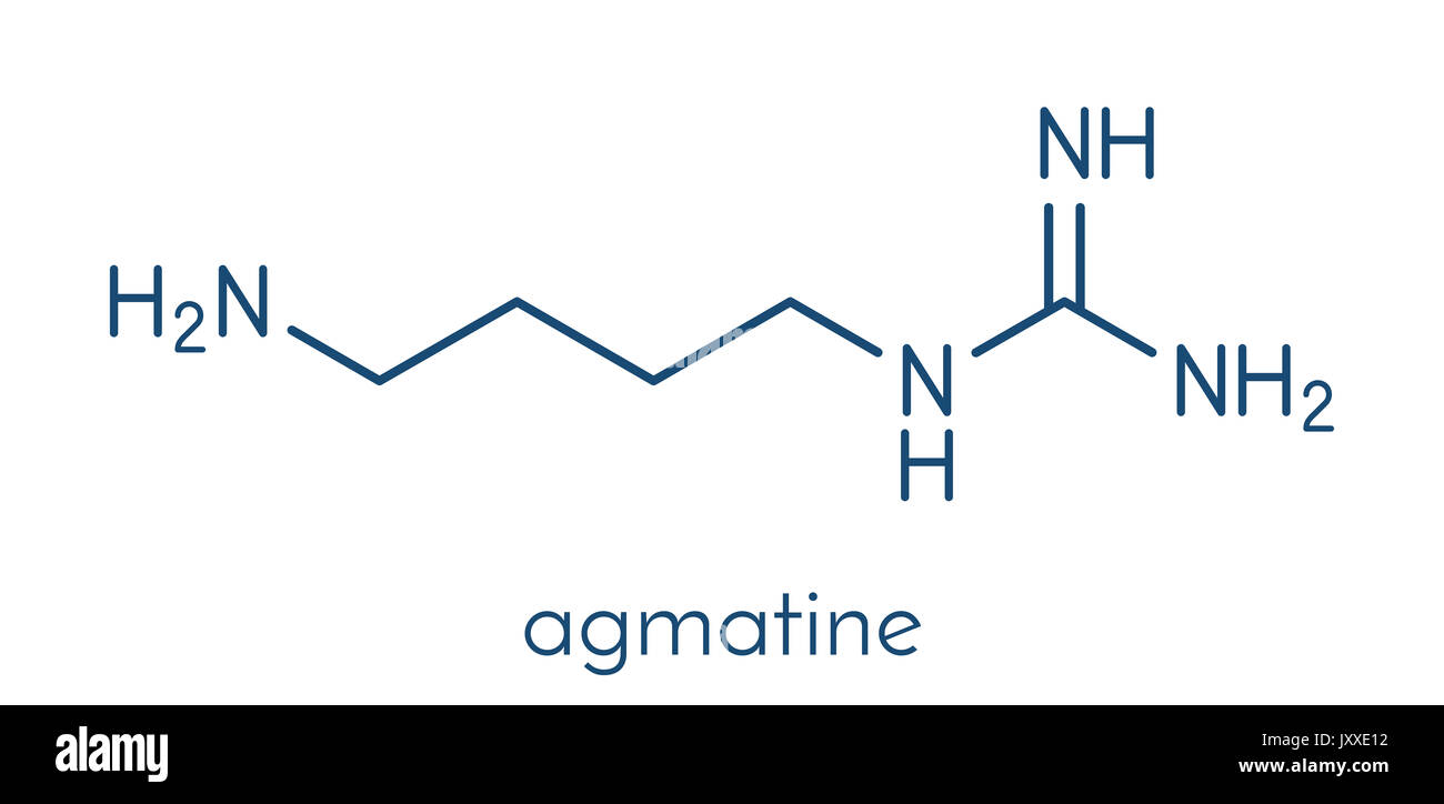 Agmatine molecule hi-res stock photography and images - Alamy