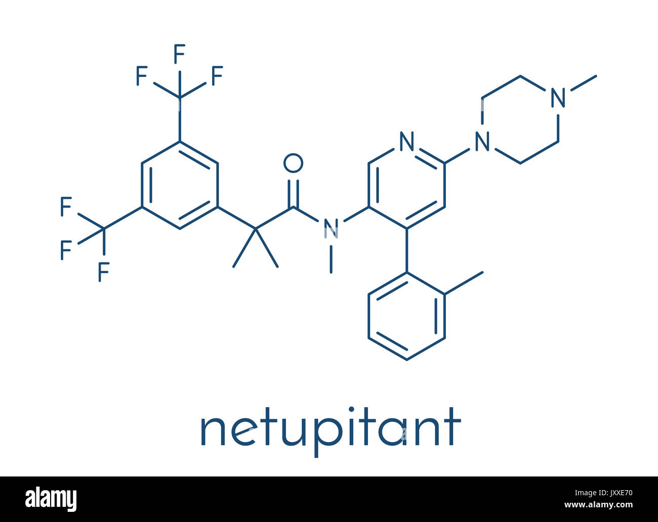 Nk1 receptor antagonist Cut Out Stock Images & Pictures - Alamy