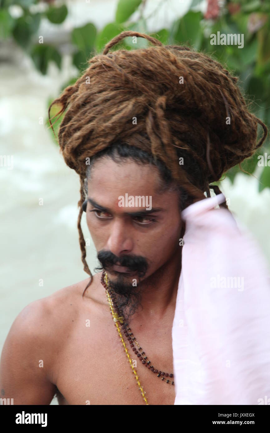 Very long Hair Hindu Swami, Sadhu Holy Man, Sadhu, Swami, Babba ...
