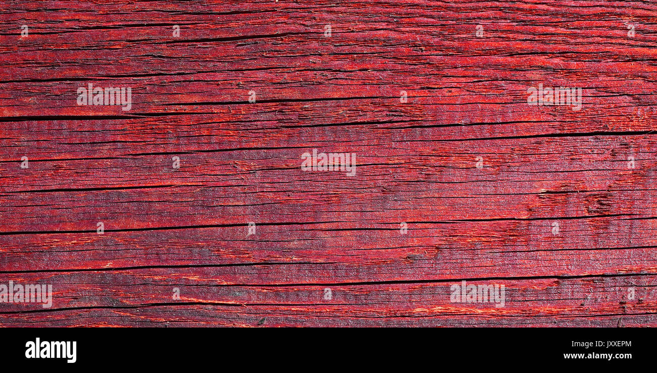 Old red wood texture Stock Photo - Alamy