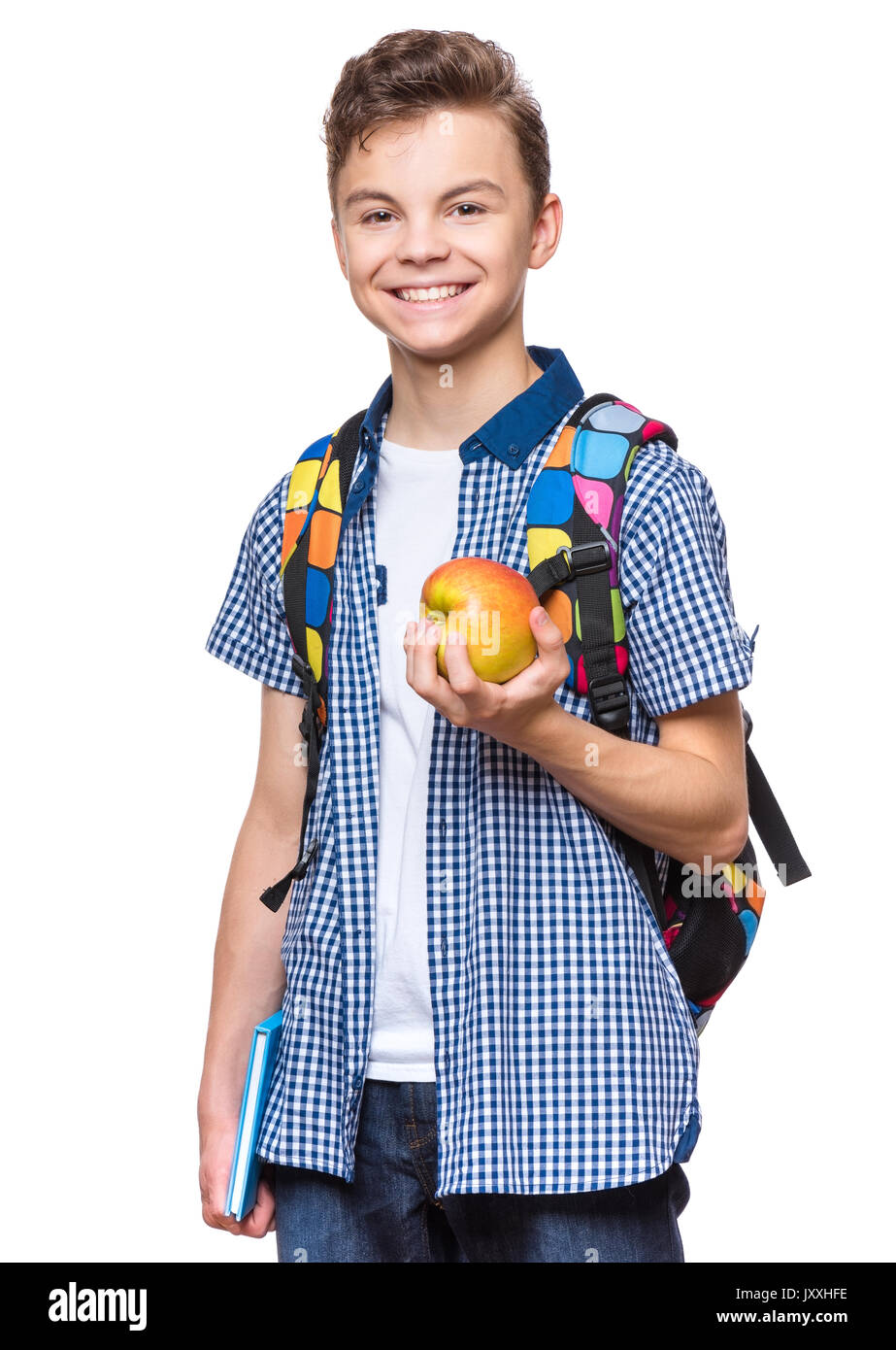 Teenage male student hi-res stock photography and images - Alamy