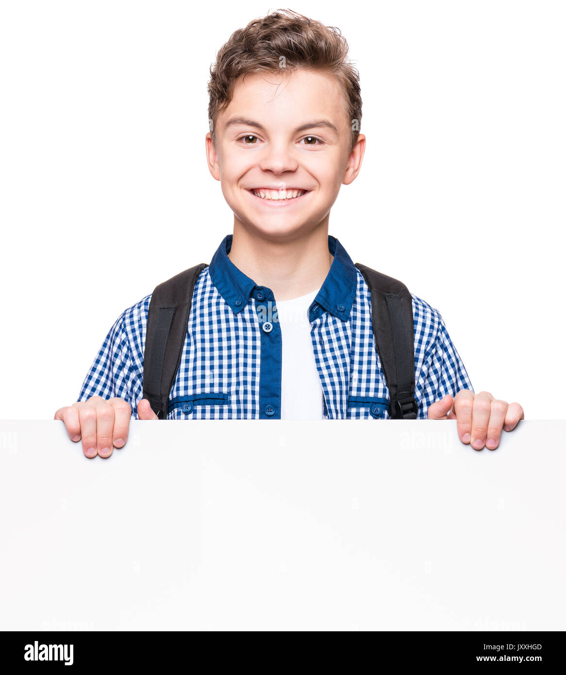 Boy white board hi-res stock photography and images - Alamy