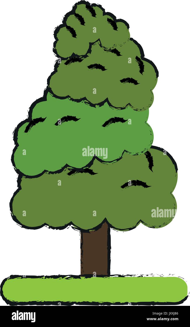 tree vector illustration Stock Vector Image & Art - Alamy