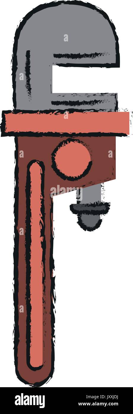 pipe wrench design Stock Vector Image & Art - Alamy