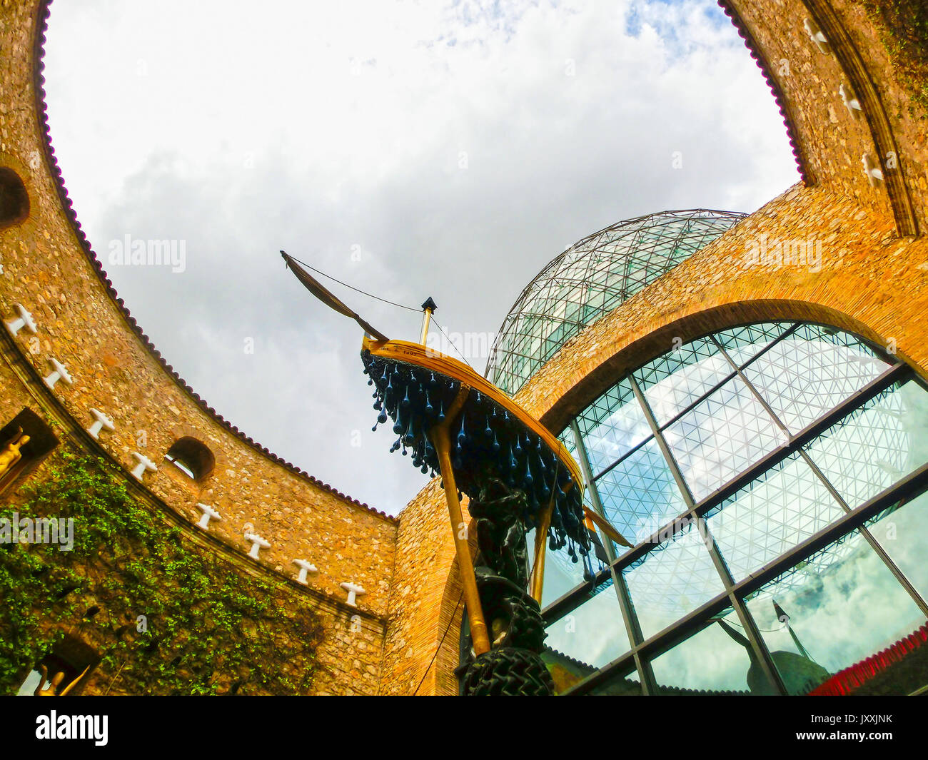 Figueres, Spain - September 15, 2015: Details from Dali's Museum Stock ...