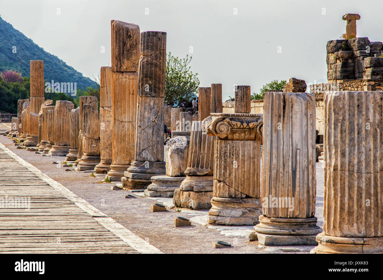 Ephesus was built in the 10th century BC, and continuously occupied ...