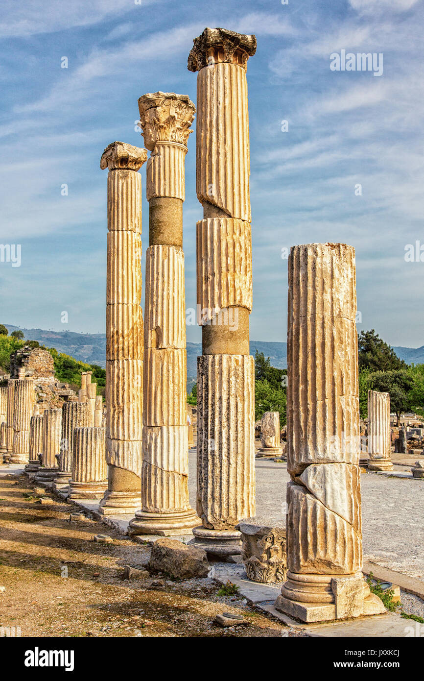 Ephesus was built in the 10th century BC, and continuously occupied ...