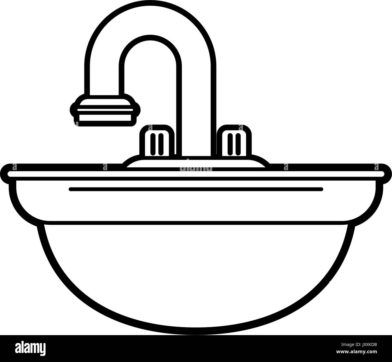 sink vector illustration Stock Vector Image & Art - Alamy