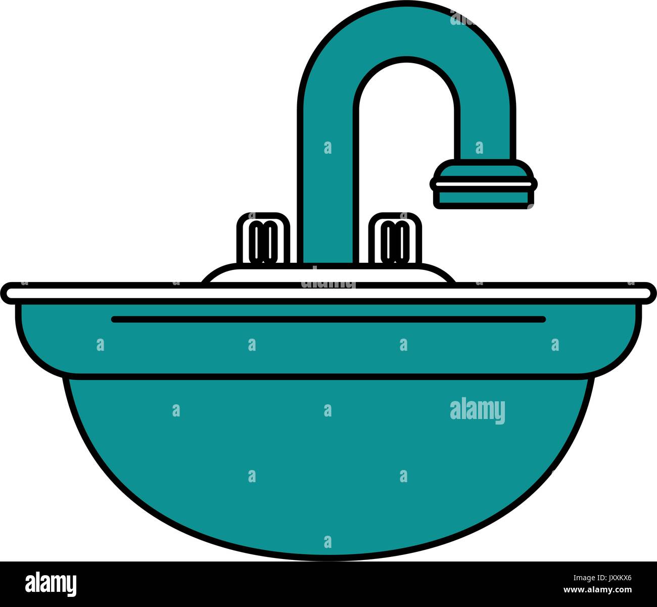 sink vector illustation Stock Vector Image & Art - Alamy